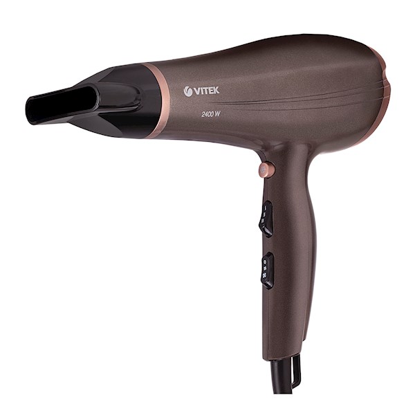 თმის საშრობი Vitek VT-8211, 2400W, Hair Dryer, Brown | 140746 | VT-8211 | VITEK | თმის საშრობები ...
